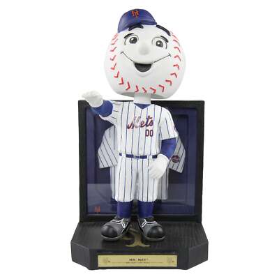 Mr. Met New York Mets Framed Showcase Bobblehead MLB Baseball | eBay