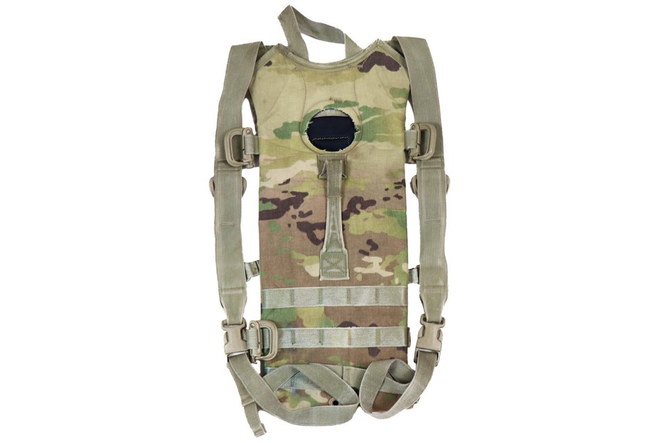 US Army OCP Multicam Molle II Hydration System Carrier Water Backpack ...