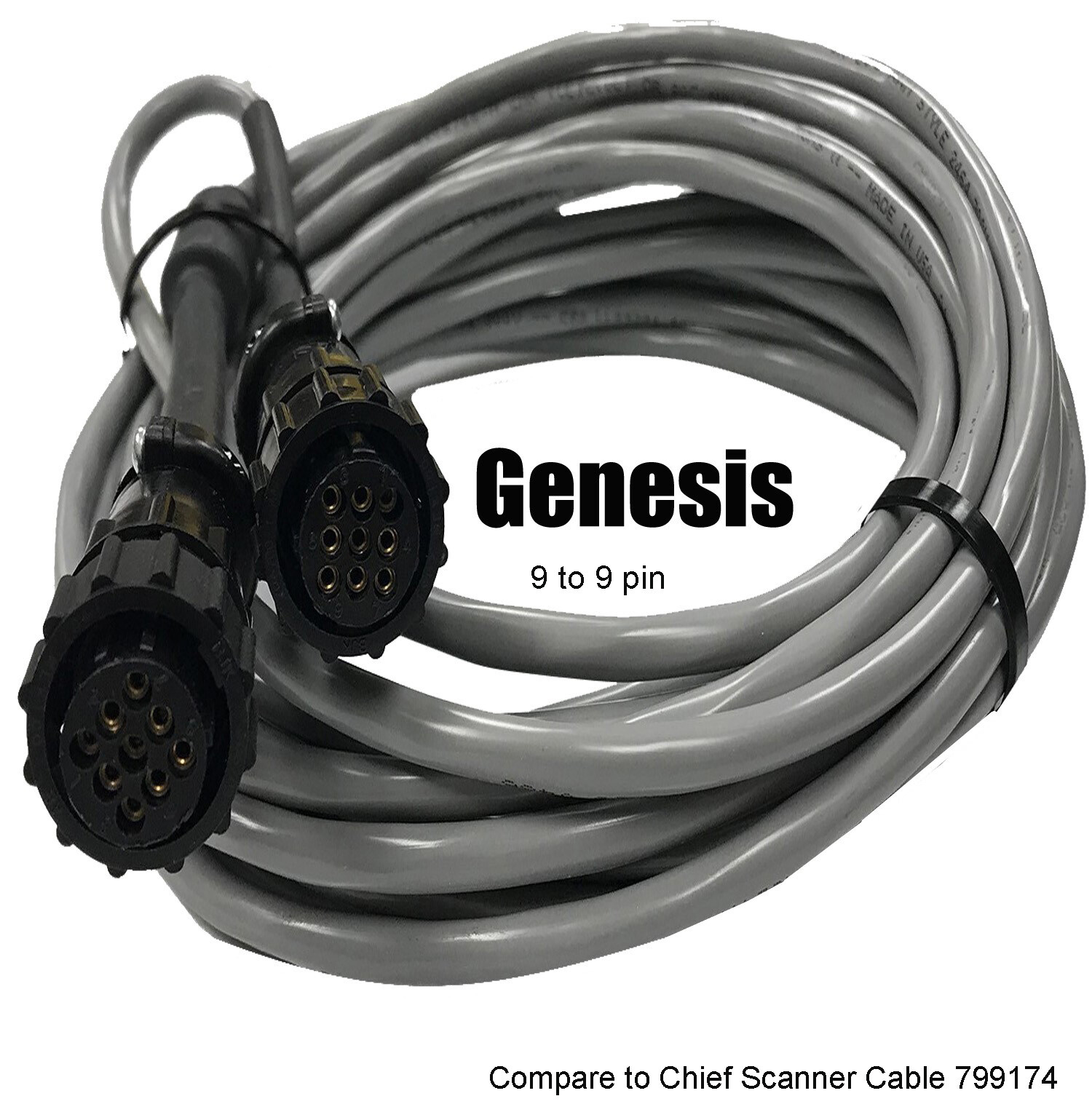Replacement Chief Genesis Laser Scanner Cable - 9 to 9 Pin | eBay
