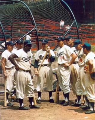Great Brooklyn Dodgers Color , Campy, Jackie, Reese, Hodges, Snider ...