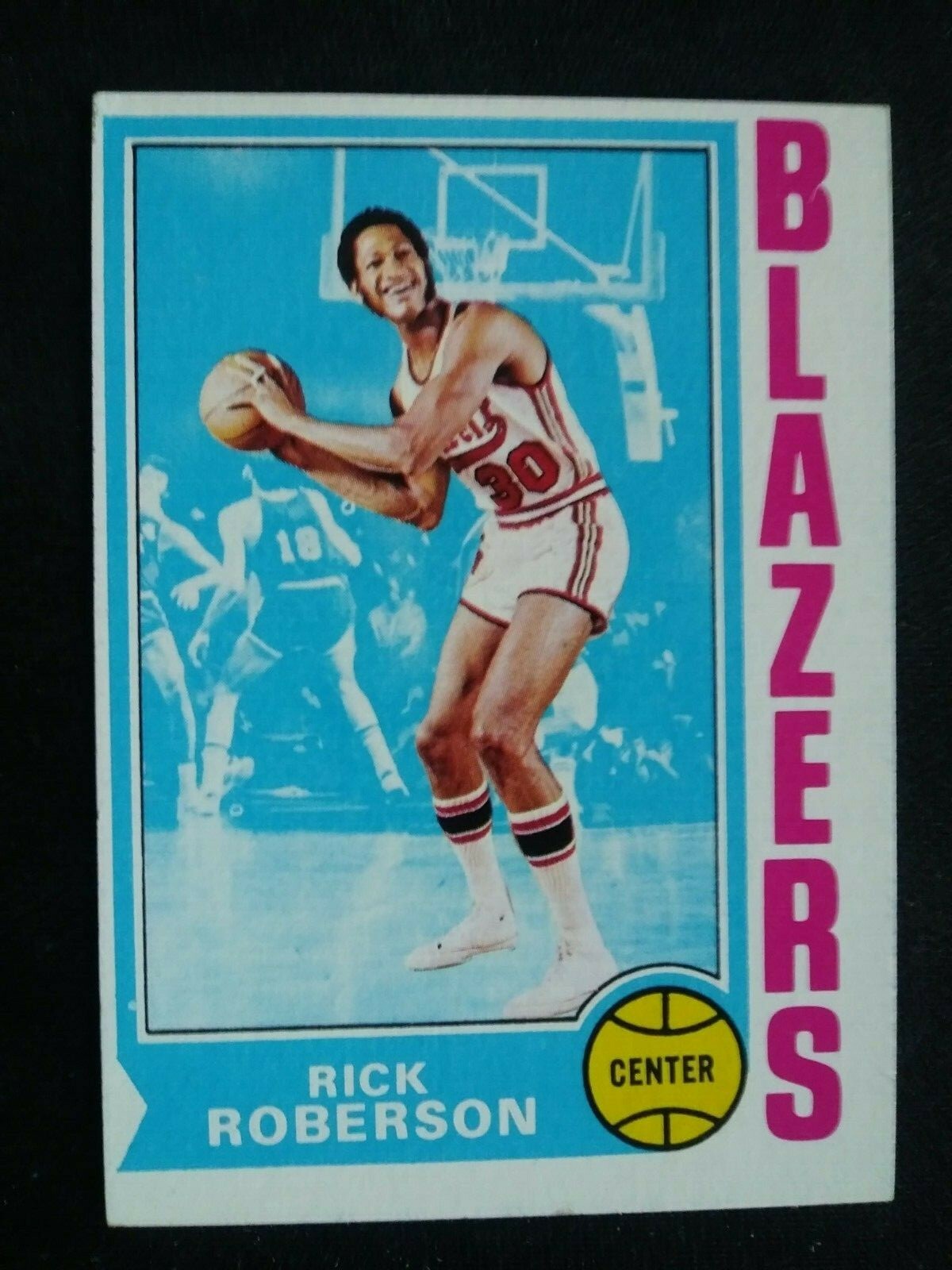 1974-75 Topps Basketball Card # 57 Rick Roberson - Portland Trail ...