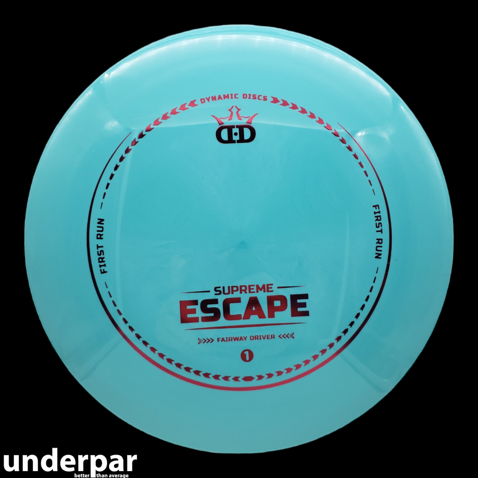 Disc Golf Dynamic Discs Supreme Escape 1st Run Disc Golf Disc | eBay