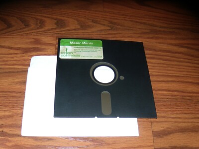 Motor Mania Commodore 64 C64 Game on 5.25" disk - Tested | eBay