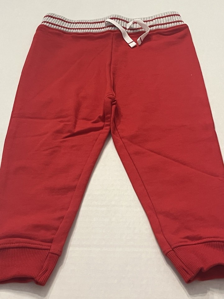 Lightning Bug Boys 2-Piece Fleece Polar Bear Outfit Size 24 Months Red ...