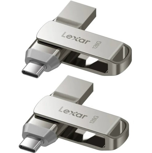Lexar Dual Drive USB-C & USB-A 128GB – 2-pack | eBay