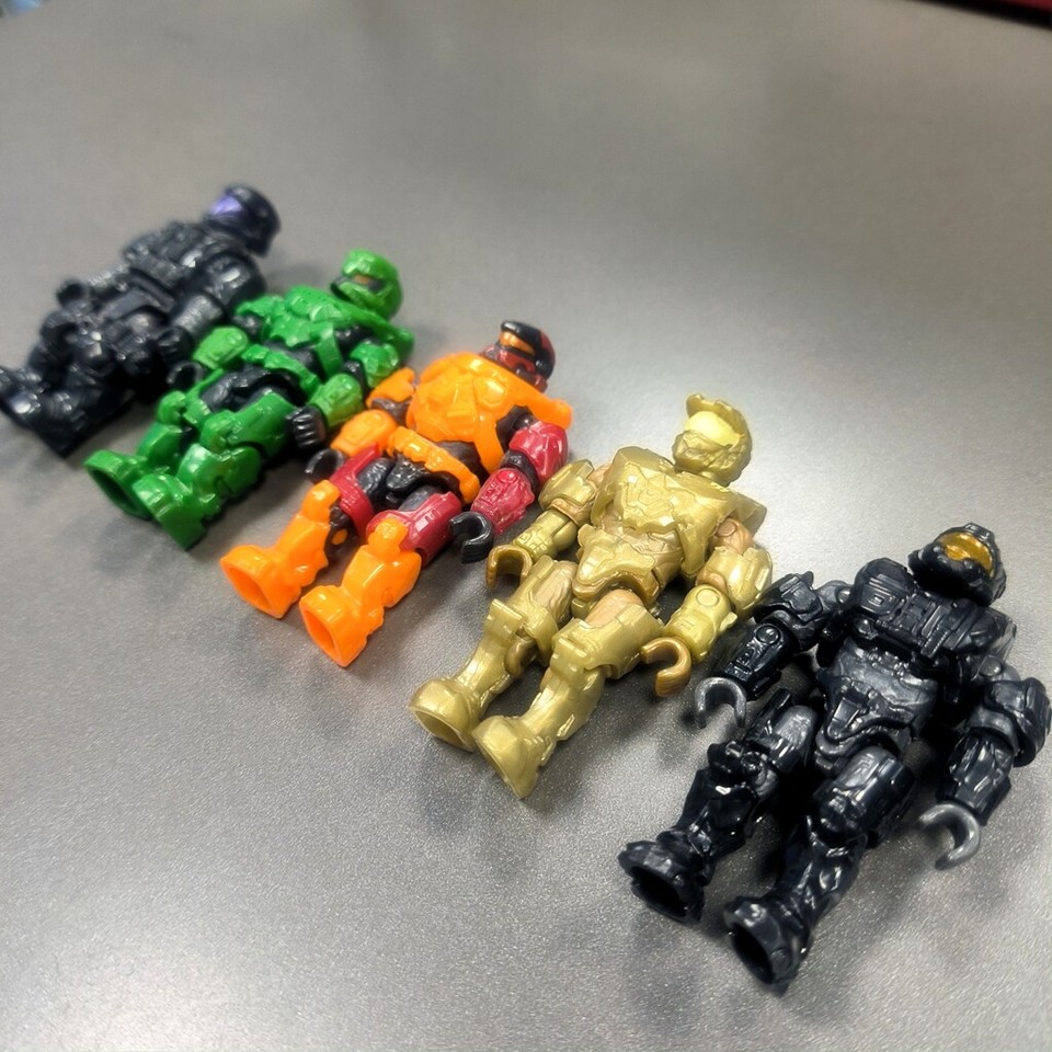 5Pcs Mega Construx Halo Blocks INFINITE UNSC Spartan ODST STACKER ...