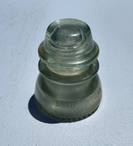 Hemingray 42 Glass Insulator Made in USA Antique | eBay