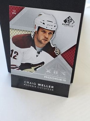 2007-08 SP Game Used Edition Authentic Rookies 615/999 Craig Weller ...