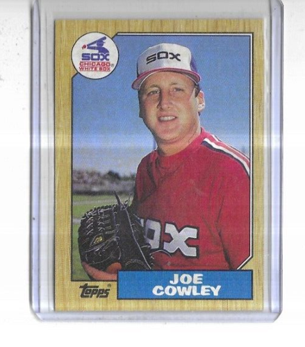1987 Topps #27 Joe Cowley Chicago White Sox | eBay
