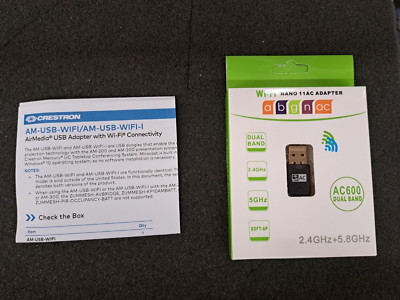 New, Crestron, AM-USB-WIFI, AirMedia USB Adapter with Wi-Fi ...