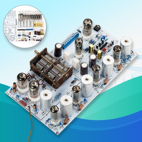 Vintage Vacuum Tube FM Radio Valve Stereo Audio Receiver Assembled ...