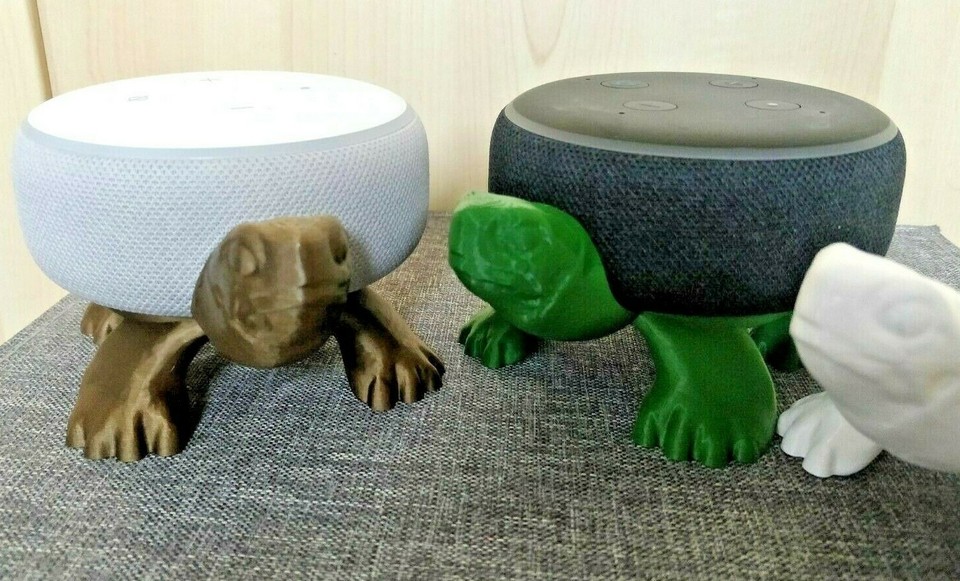 Tortoise / Turtle Holder for Amazon Echo Dot 3rd Gen / Alexa - Stand ...
