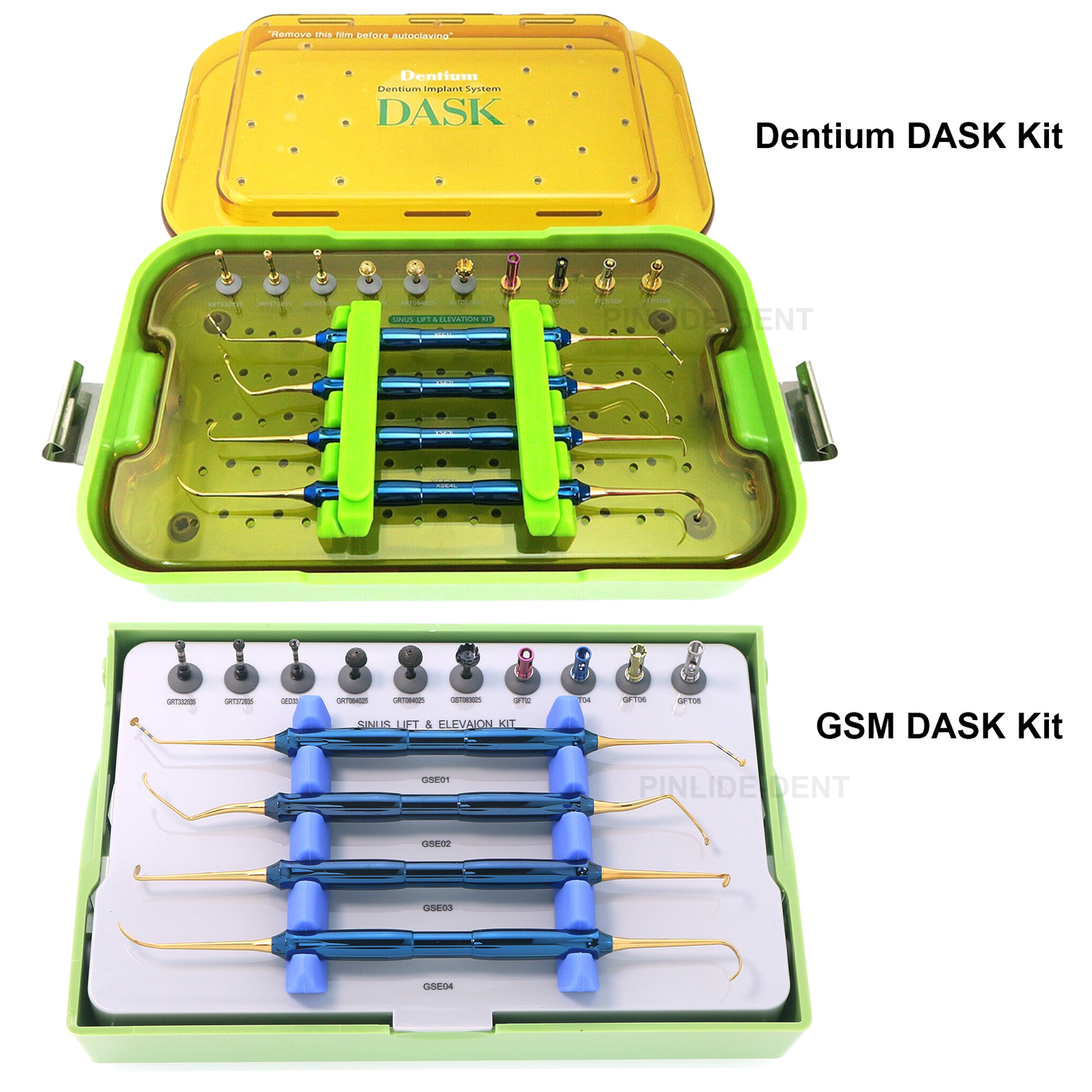 USA Implant DASK Advanced Sinus Lift Kit Drills Stoppers Elevation ...