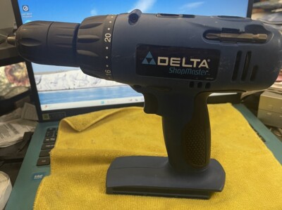 DELTA SHOPMASTER CL180 18 V. 1/2" DRILL / DRIVER - BARE TOOL | eBay