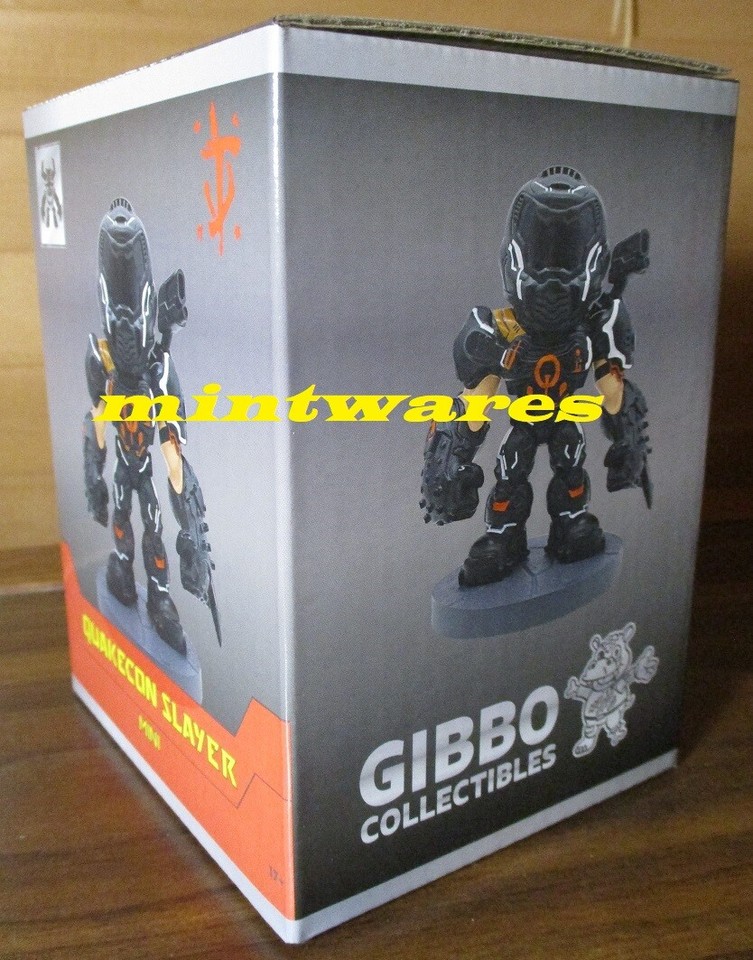 DOOM Eternal Doomguy Black QuakeCon Variant Mini Slayer Figure Sold Out ...