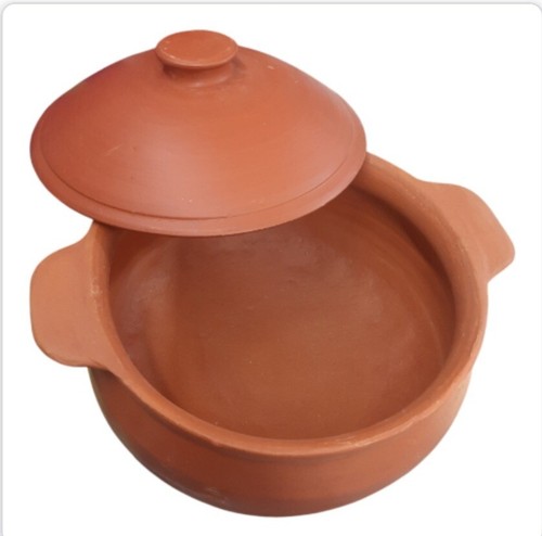 Traditional Bangladeshi Terracotta Casserole Cookware Clay Pot With Lid ...