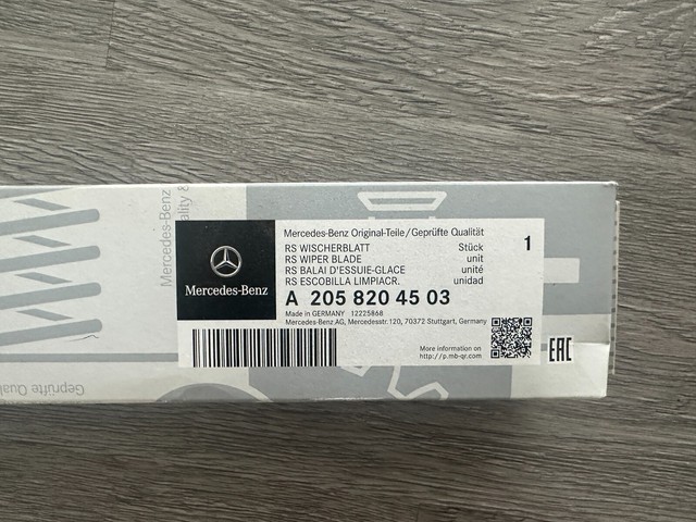 Mercedes-Benz Wiper Blades OEM Set of 2 A2058204503 for sale online | eBay