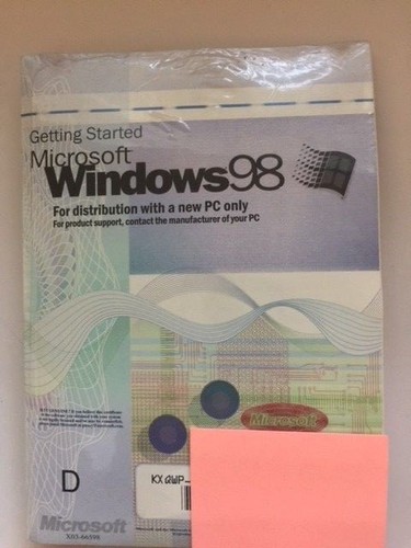Brand New Microsoft Windows 98 | eBay