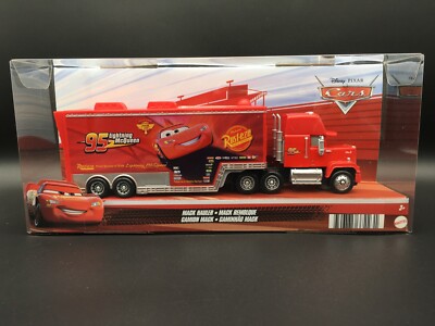 Disney Pixar Cars Piston Cup Mack Hauler Truck Cars 2 Rusteze Red Semi ...