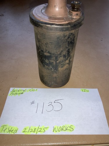 Vintage Bendix Ignition Coil 12V, Tested 2/28/25 WORKS | eBay