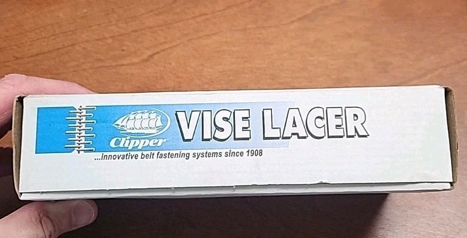 NEW 7" Clipper / Apache Vise Lacer Tool- Round Hay Baler Belt Lacer ...
