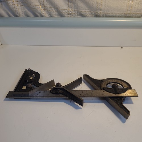 Starrett Combination Square set 12" Grad 4 | eBay