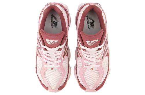 New Balance 9060 Pink Granite Burgundy GS & Women's Sports Sneaker ...