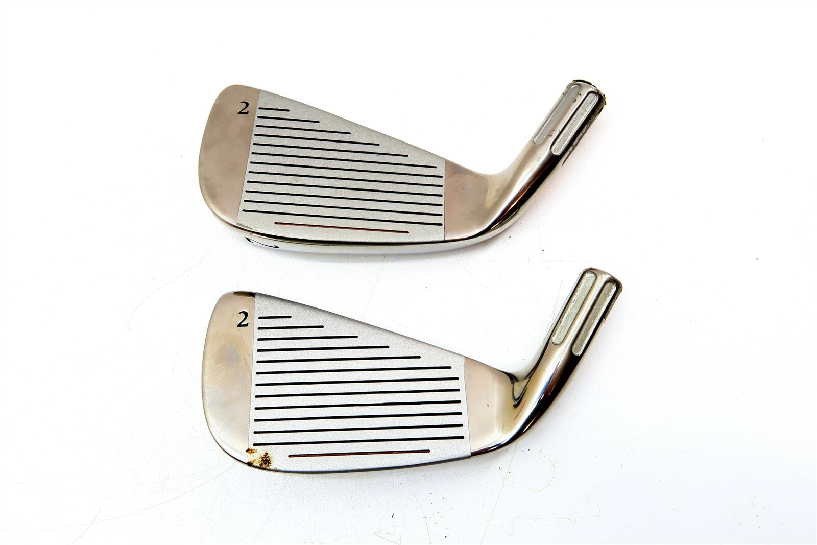 2 XTR II PLUS Progressive Topline RH Irons Nbr 2 w/ 18 Degree Loft ...