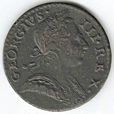 1773 GEORGE III SCARCE COPPER HALF PENNY COIN GOOD CONDITION GIII103 | eBay