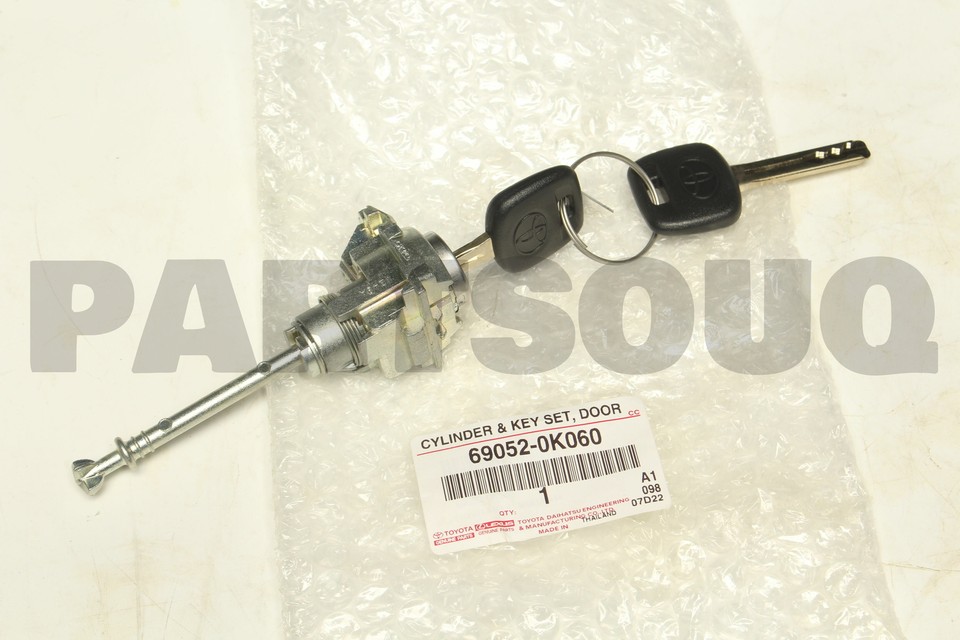 690520K060 Genuine Toyota CYLINDER & KEY SET 69052-0K060 | eBay