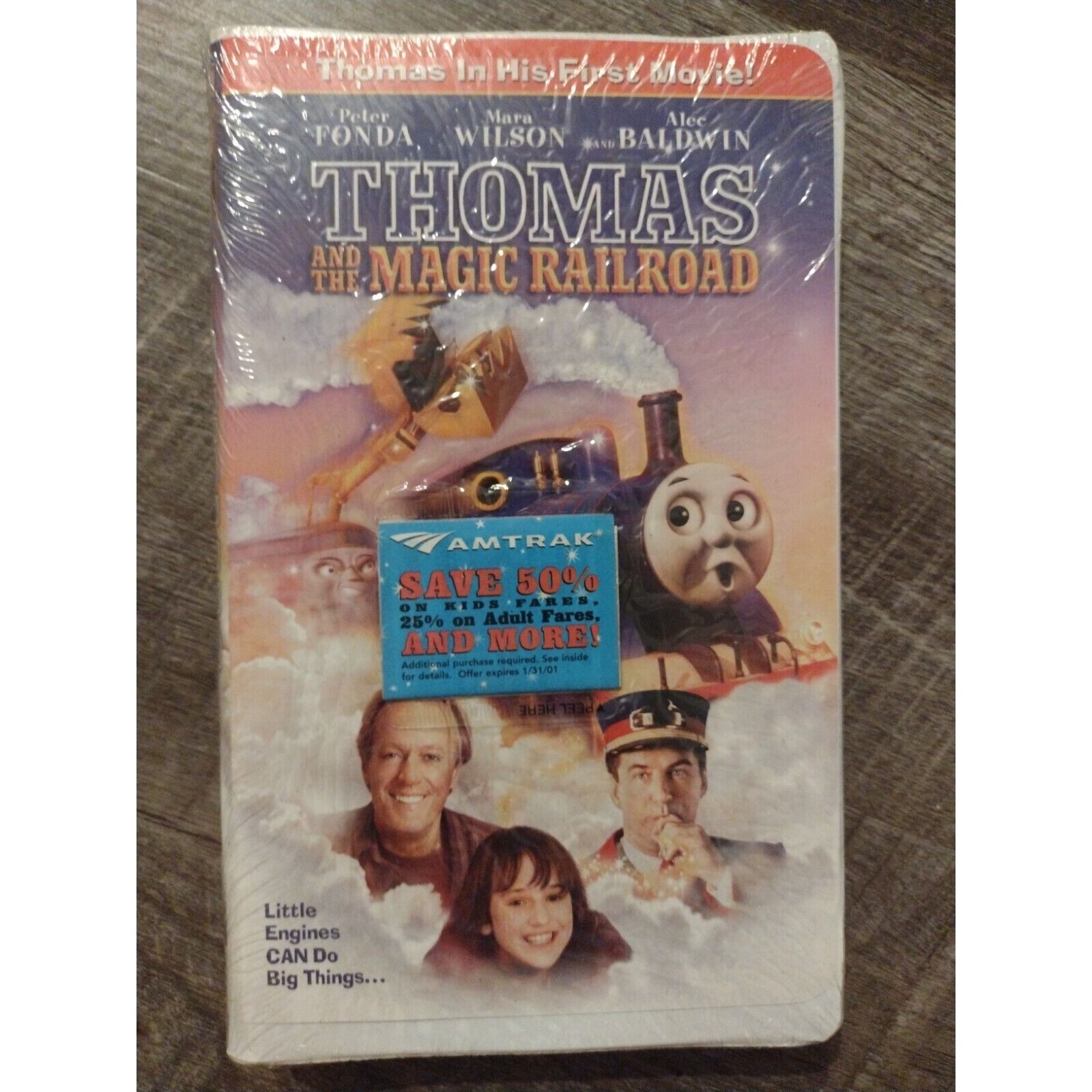 Thomas+and+the+Magic+Railroad+%28VHS%2C+2000%2C+Clam+Shell%29 for sale ...
