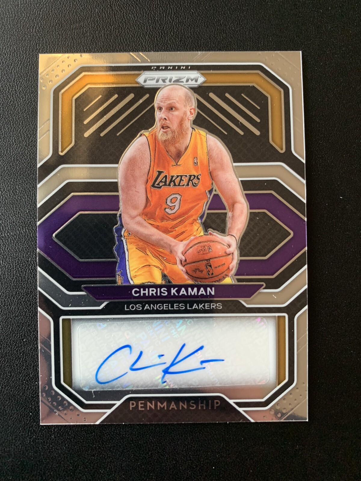 Chris Kaman 2020-21 Panini Prizm Penmanship Auto Lakers Autograph #PE ...