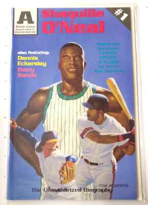 Shaquille O'Neal, Barry Bonds, Eckersley Athletic Comics #1, April 1993 ...