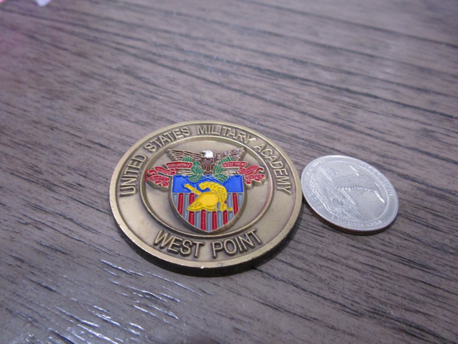 United States Military Academy West Point Superintendent Challenge Coin ...