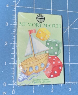 Vintage Card Game of Memory Match by House of Marbles -sealed- | eBay