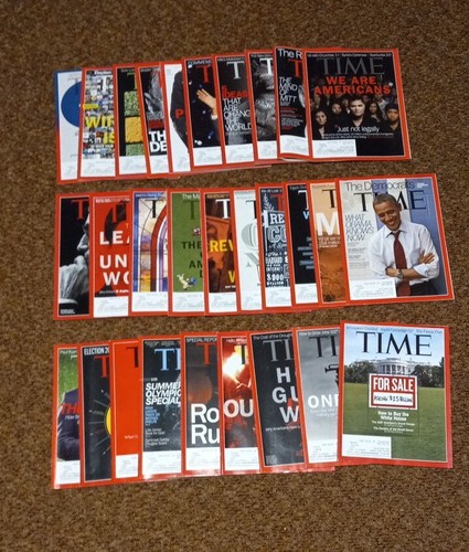 Lot of 30 TIME MAGAZINES 2012 Barack Obama | eBay