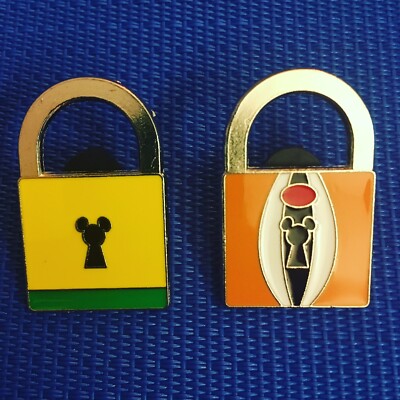 Disney Dale (Chip & Dale) & Pluto Locks Collectible Trading Pins Set of ...