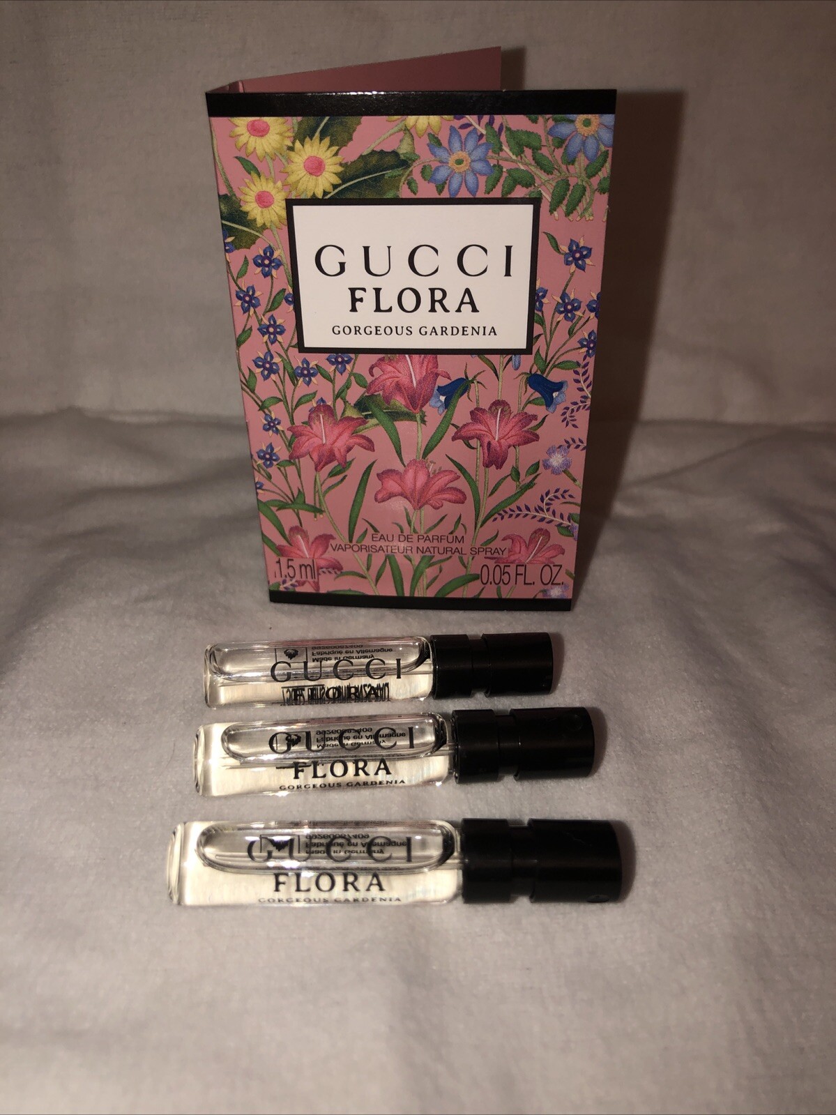 Gucci Flora Sample Perfume x3 1.5ml | eBay