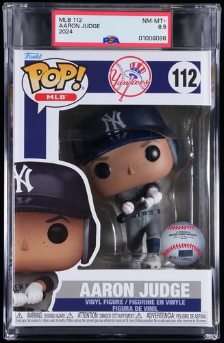 Aaron Judge MLB New York Yankees 112 Funko Pop! PSA 8.5 NM-MT+ | eBay