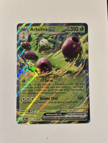 Arboliva ex 023/182 Sv10: Destined Rivals Holo | eBay