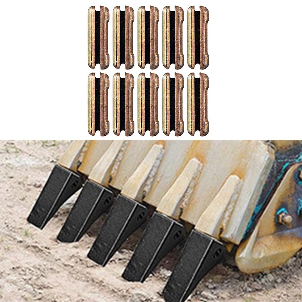 Replacement Flexible Pins 23FP 10 Pack for Mini Excavator Bucket Teeth ...