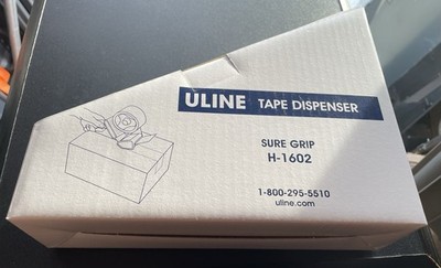 ULINE TAPE DISPENSER SURE GRIP H- 1602 NEW IN BOX | eBay