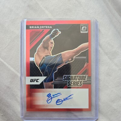 UFC Panini Donruss Optic Brian Ortega Signature Series Autograph /49 | eBay