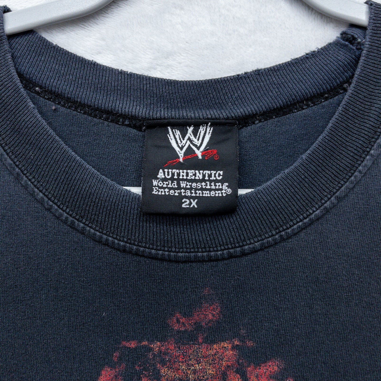 2007 WWF Undertaker Tank Top Shirt Size 2XL Distressed Wrestling WWE | eBay