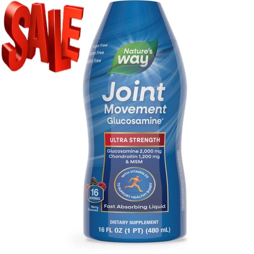 Nature's Way Joint Movement Glucosamine Liquid Supplement, Unisex ...