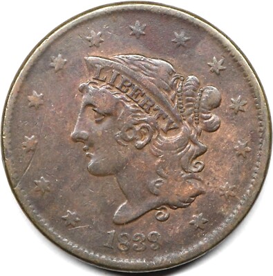 1839 large cent | eBay