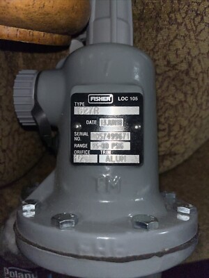 Fisher 627R Gas Pressure Regulator | eBay
