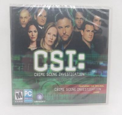 CSI: Crime Scene Investigation PC Game * Windows XP * Brand New ...