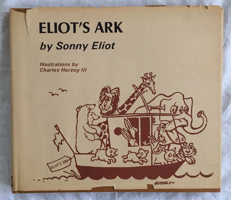 Vintage Signed Eliot's Ark by Sonny Eliot (1972, HC) Detroit, Mi Children's Book 9780814314876| eBay
