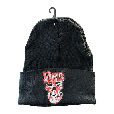 Misfits Beanie Rock Band Hat Winter Skull Cap Metal Punk Gift | eBay